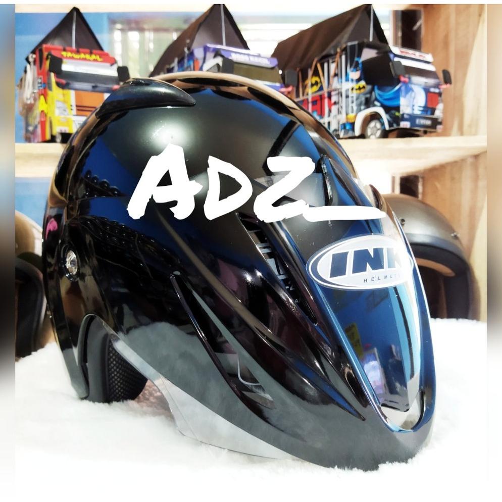 Jual HELM INK HITAM METALIK MURAH !! PEKING KARDUS !! | Shopee Indonesia