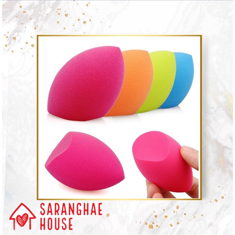 Jual SARANGHAE HOUSE - SPONS SPONGE MIRING BESAR BLENDER MINI MAKE UP BEAUTY BLENDER SPONGE ...