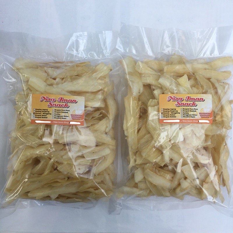Jual Manggleng mentah Singkong Mentah / Krecek Singkong Makanan Khas ...
