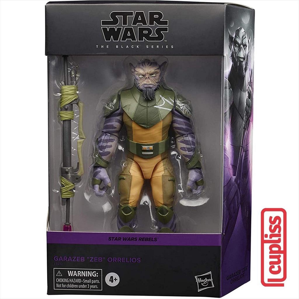Jual Hasbro Star Wars E5213 Garazeb Zeb Orrelios The Black Series ...
