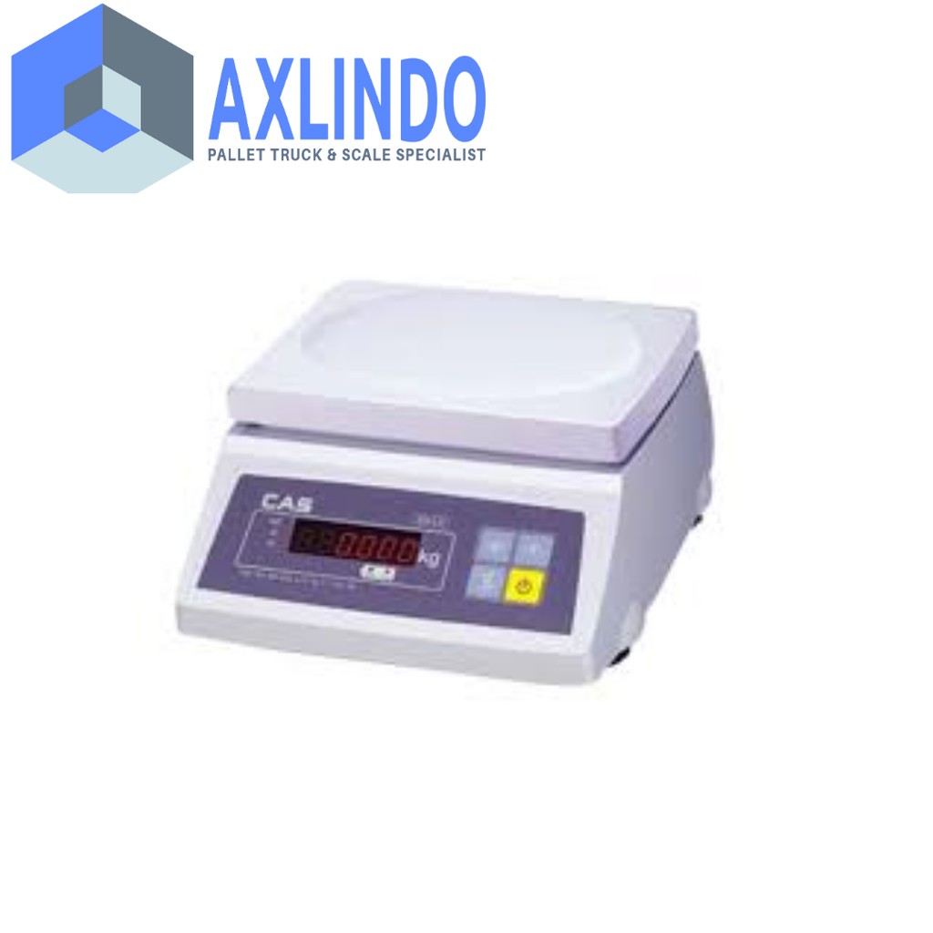 Jual Timbangan Meja Digital Buah Sembako Laundry CAS SW-1LR Single ...