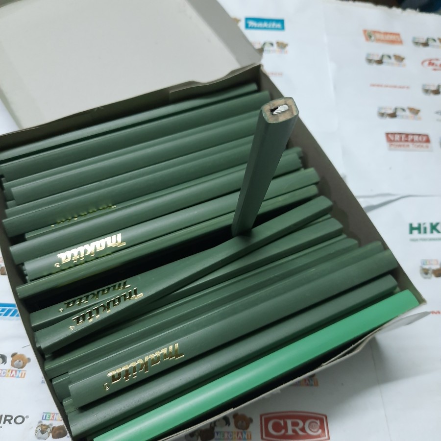 Jual PENSIL TUKANG MAKITA / CARPENTER PENCIL TUKANG TERMURAH & TERBAGUS ...