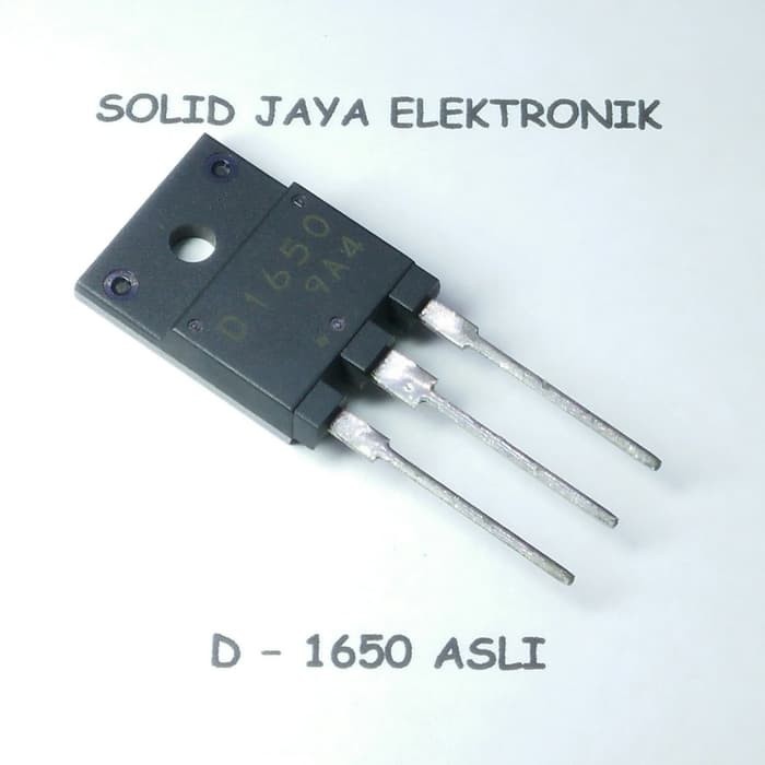 Jual Transistor D1650 ASLI ORIGINAL-IC TR 2SD1650 TR Horizontal ...