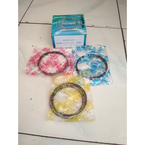 Jual ring piston seker seher oz os oversize ov 50 0.50 hyundai atoz 1.0 1000 kia visto | Shopee ...