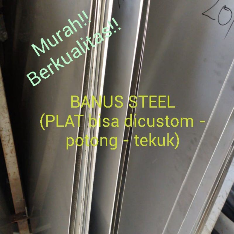 Jual Plat stainless 304 1,5 mm x 1,2 m x 2,4 m plat doff stainless ...