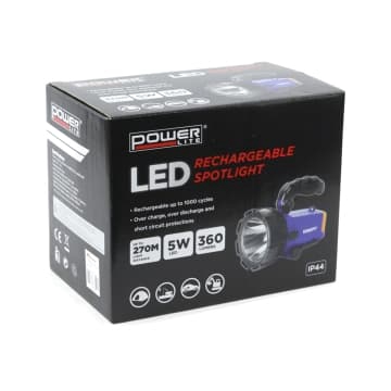 Jual Krisbow Lampu Senter Led Sorot Powerlite 5w | Shopee Indonesia