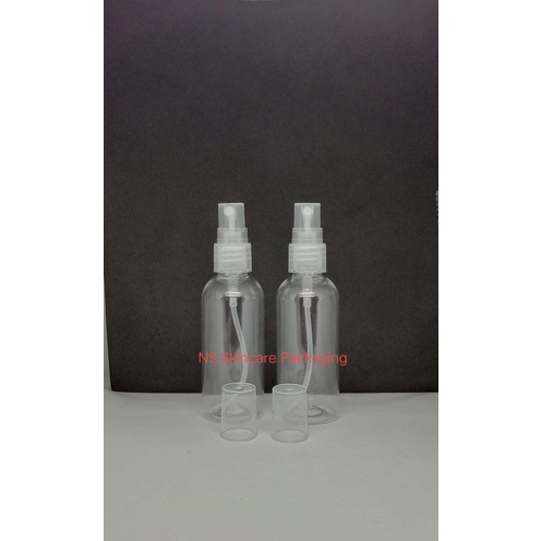 Jual botol spray 60ml (tutup spray bening/natural) | Shopee Indonesia