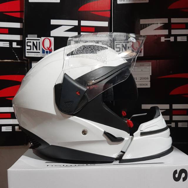 Jual HELM ZEUS 611C POLOS PUTIH / ZEUS 611C WHITE ORIGINAL | Shopee ...