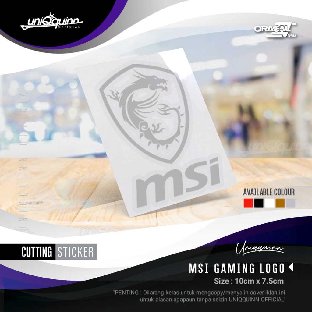 Jual UQ Stiker MSI | Stiker PC komputer | Sticker Cashing MSI | Skin ... Jual UQ Stiker MSI | Stiker PC komputer | Sticker Cashing MSI | Skin ...