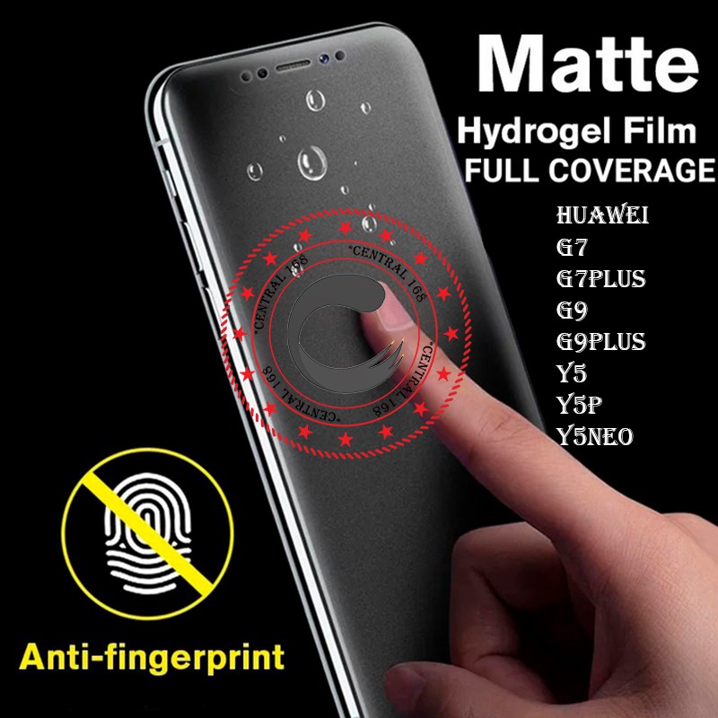 Jual ANTI GORES JELLY HYDROGEL MATTE HUAWEI G7 G7PLUS G9 G9PLUS Y5 Y5P ...