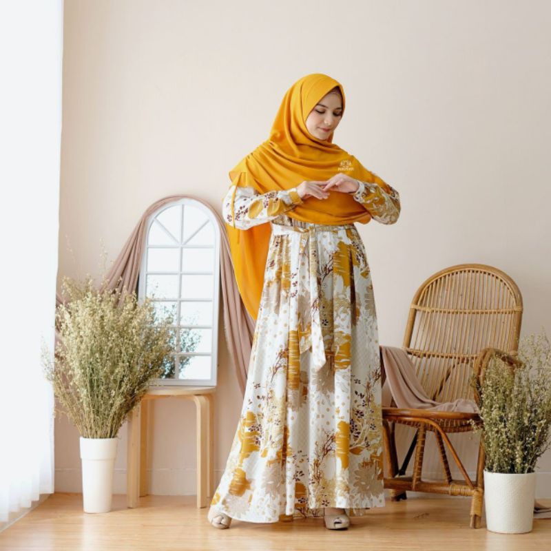 Jual Gamis syar'i busui kezia michan (allura monalisa) | Shopee Indonesia