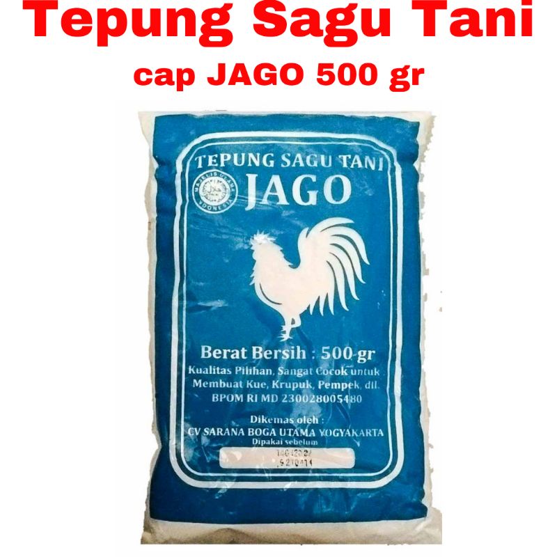Jual Tepung sagu tani cap JAGO 500 gr | Shopee Indonesia