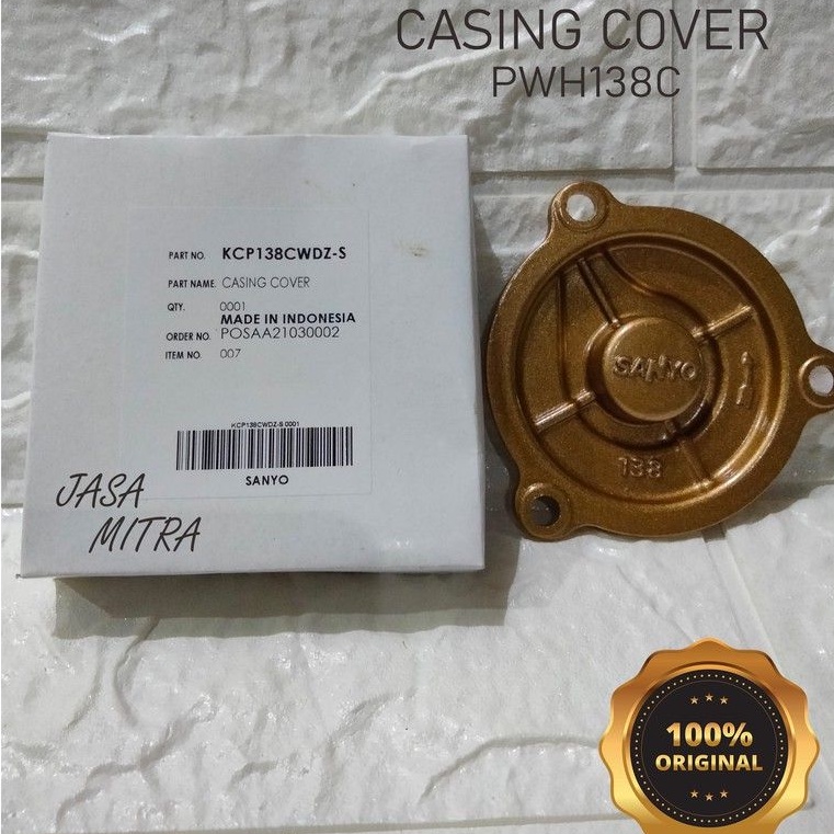Jual CASING COVER TUTUP KIPAS TYPE PW-H 138C POMPA AIR SANYO | Shopee ...