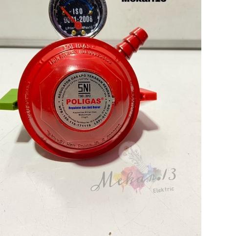 Jual Regulator meter Poligas Double Lock Kualitas Termajin (Tabung yang ...