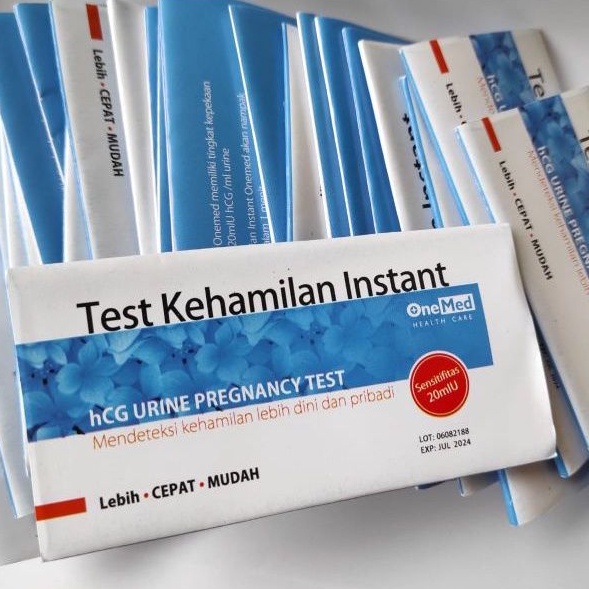 Jual tespek tes kehamilan instan one med | Shopee Indonesia