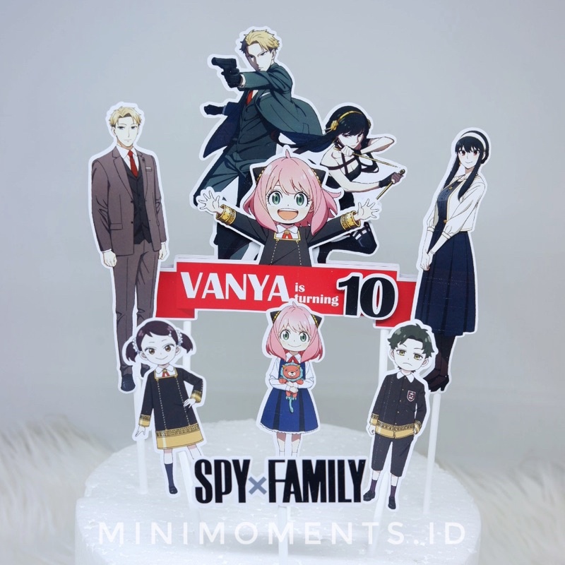 Jual Cake Topper 3D Spy x Family Anya | Shopee Indonesia