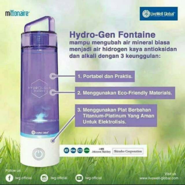 Jual Hydrogen Fontaine | Shopee Indonesia