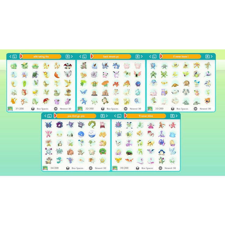 Jual Pokemon Home Shiny Living Deck lengkap dari Kanto sampai Alola ...