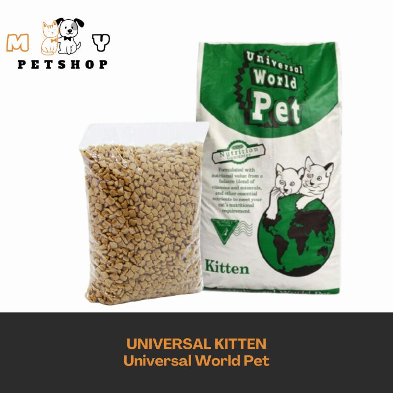 Jual UNIVERSAL KITTEN REPACK 1KG - Makanan Anak Kucing UNIVERSAL KITTEN ...