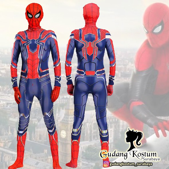 Stilvolle Spiderman Kostum Original Ebenbild