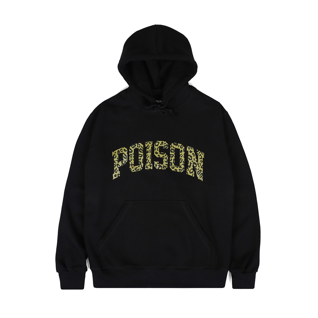 Jual POISON FOREVER - OG Logo Leopard Hoodie Black - Heavyweight 330GSM ...