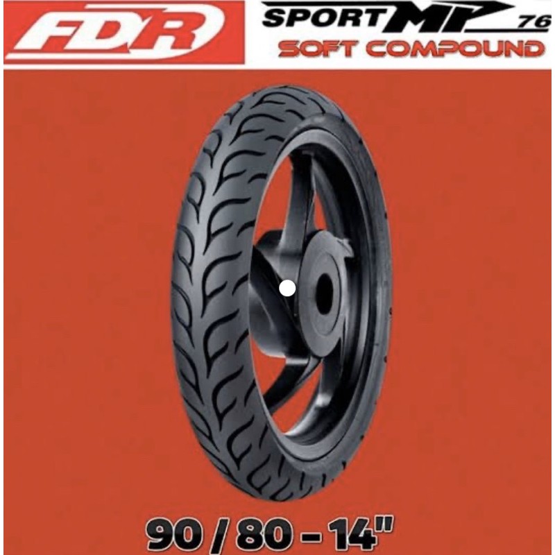 Jual Ban Motor FDR SPORT MP76 90/80 Ring 14 Soft Compound | Shopee ...