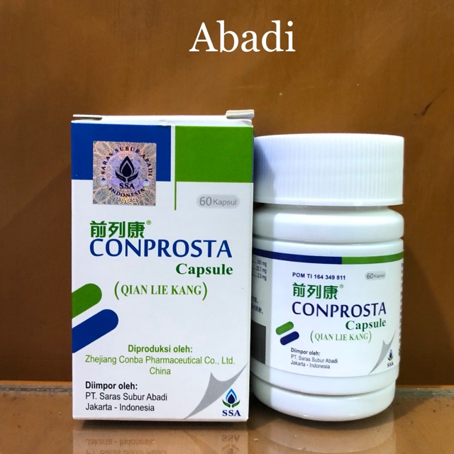 Jual Conprosta (Qian Lie Kang) - Obat Mengobati Peradangan pada ...