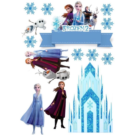Jual Topper Hiasan Kue Ulang Tahun Frozen / Elsa Frozen topper | Shopee ...