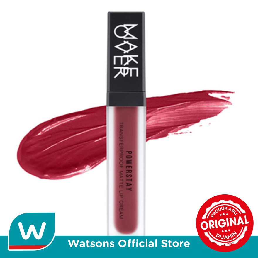 Jual Make Over Powerstay Transferproof Matte Lip Cream B05 Fired Up 7g ...