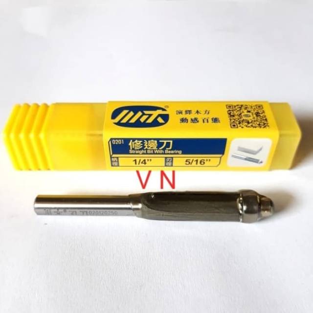 Jual Mata Router/Profil 8 mm Bearing/Roda 151-008/Flush Trim Bit CHUAN ...
