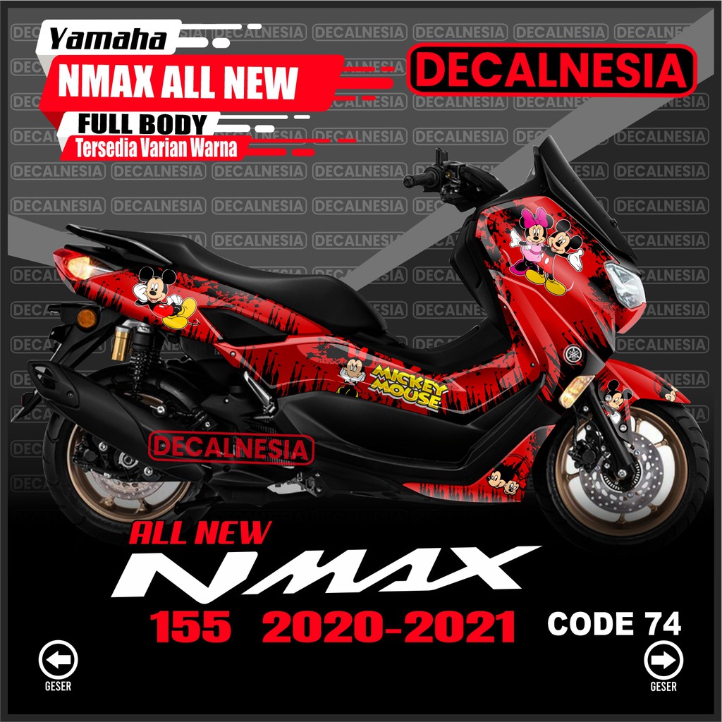 Jual Stiker Decal Nmax New 2022 2021 2023 2024 Full Body Motor Yamaha ...