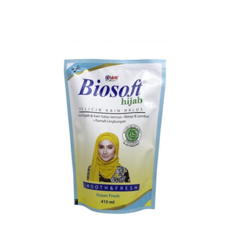 Jual Biosoft Hijab Pelicin Kain Halus Ocean Fresh 410 mL | Shopee Indonesia