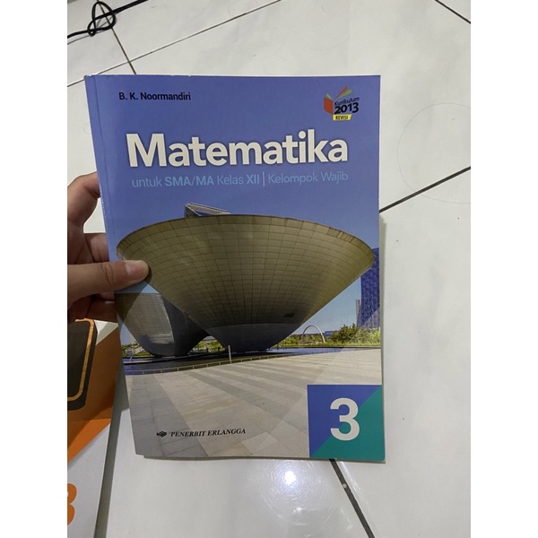 Jual Buku Paket Pelajaran Matematika Kelompok Wajib Kelas 12 Penerbit Erlangga / Buku Cetak ...
