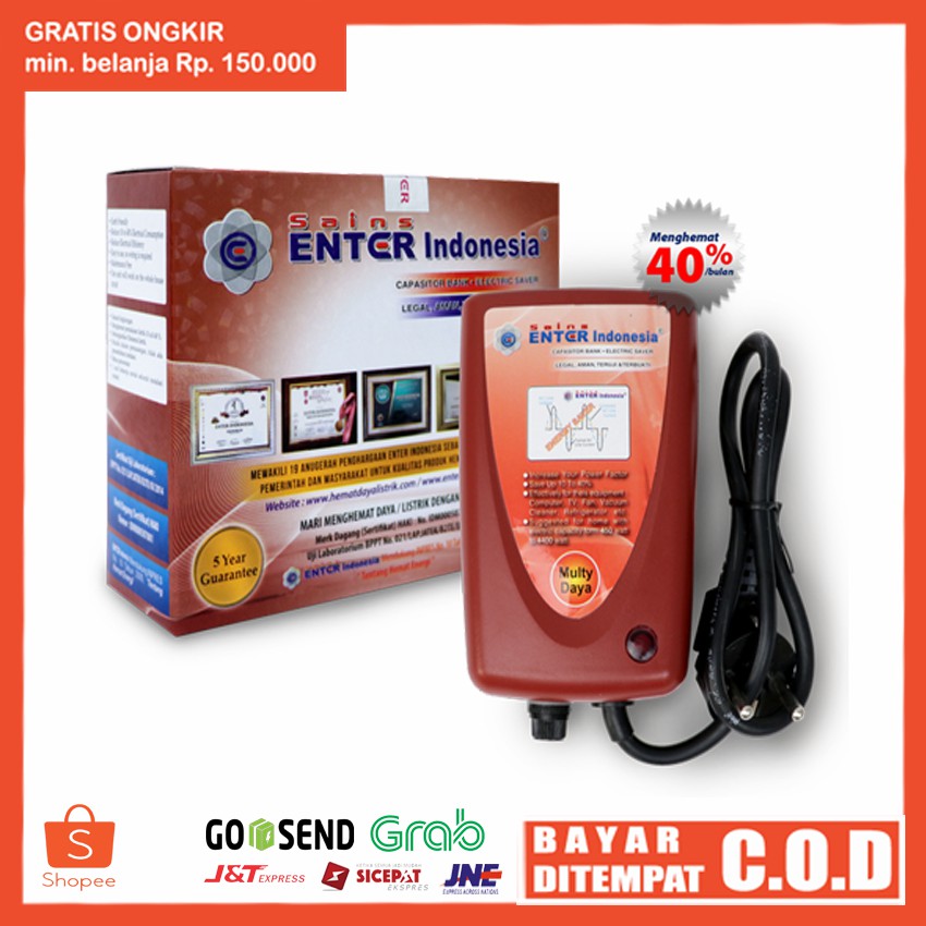 Jual ENTER INDONESIA - Alat Penghemat Energi Listrik Bergaransi Resmi ...
