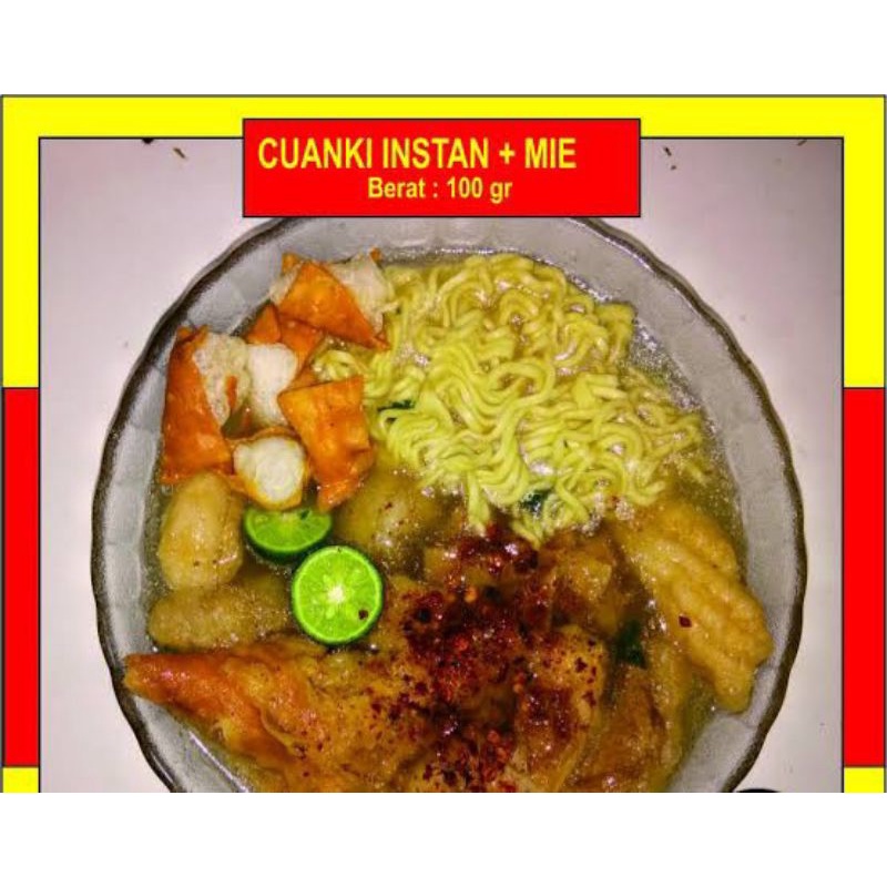 Jual Mi Cuanki Instan Mie Cuanki Cuanki Kuah Pedas mie cuankie gurih ...