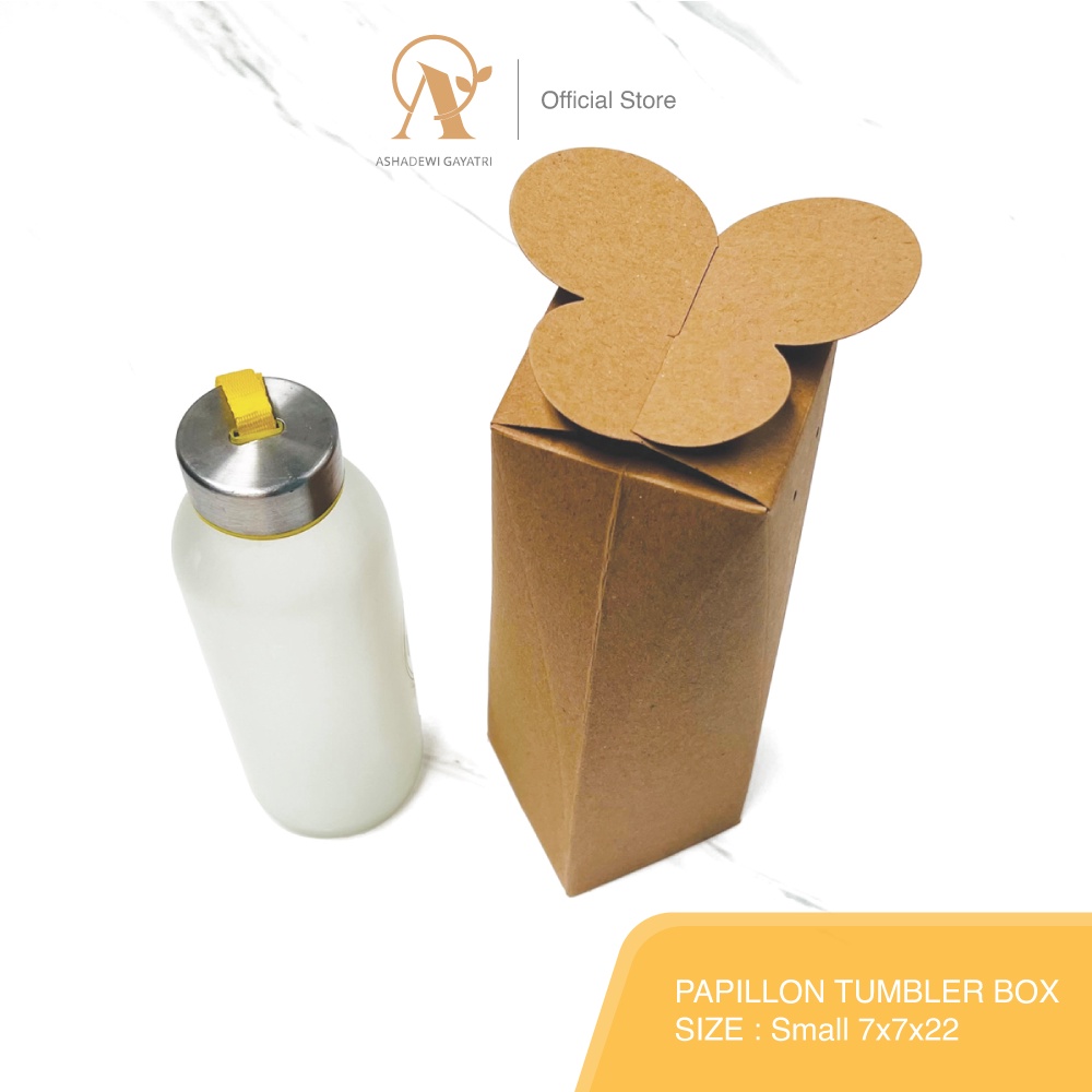 Jual Ashadewi Gayatri - Papillon Box / Botol Souvernir Box 7x7x22cm ...