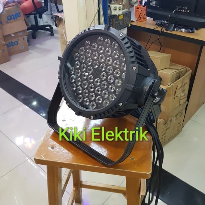 Jual Lampu Par LED 54 x 3 watt RGBW (WATERPROOF !!!) / Lampu Panggung ...