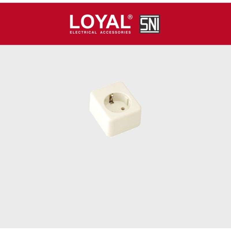 Jual LOYAL Stop Kontak Outbow Arde 1 Lubang LY-901 LY901 Terminal ...