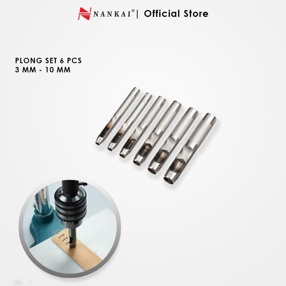 Jual Mata Pembolong Hollow Punch / Plong Set 6 Pc Nankai | Shopee Indonesia