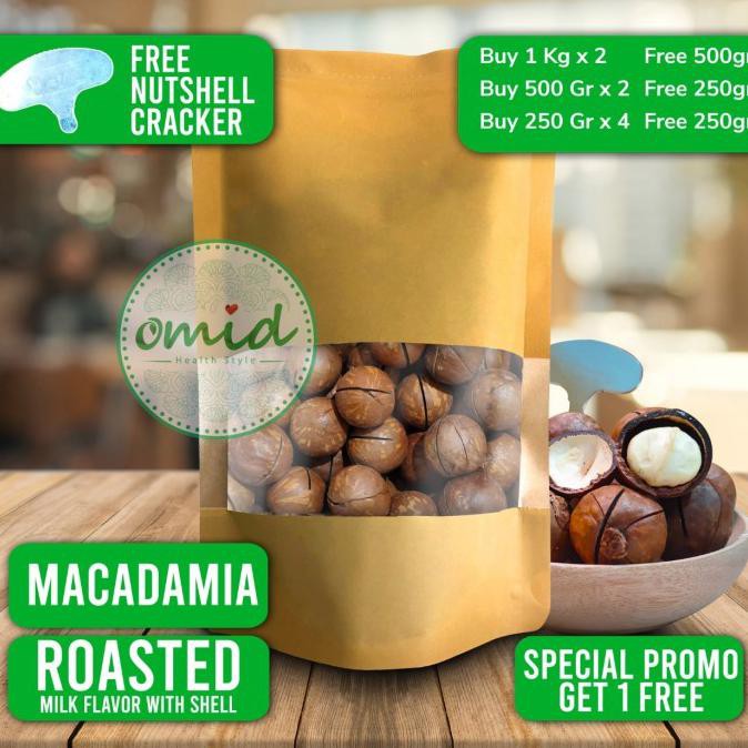 Jual SPECIAL PROMO | 500gr (2 Pcs) Macadamia Roasted Milk Flavor with ...