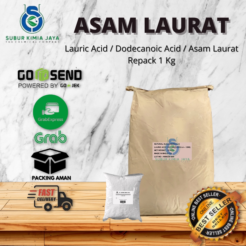 Jual Lauric Acid / Asam Laurat 1 Kg | Shopee Indonesia