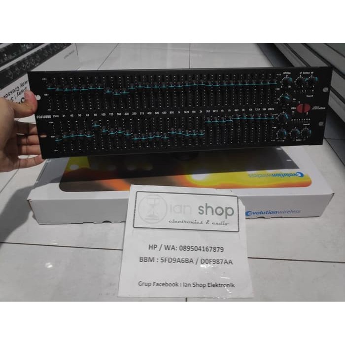 Jual Equalizer SPL Audio EQ230BBE EQ 230BBE EQ 230 BBE Original 2 x 31 Channel Dual Channel ...
