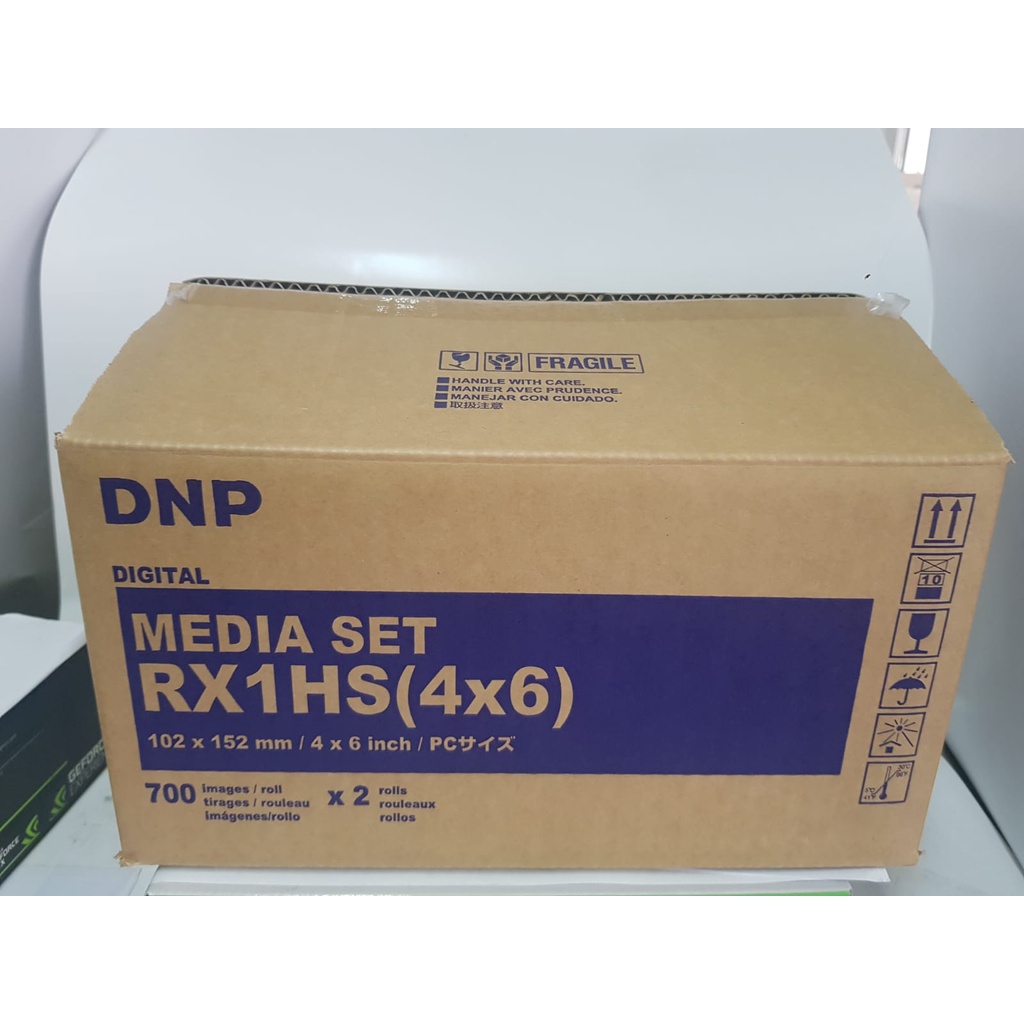 Jual DNP Media DS-RX1HS 4x6 - PER BOX ( 2 roll) | Shopee Indonesia
