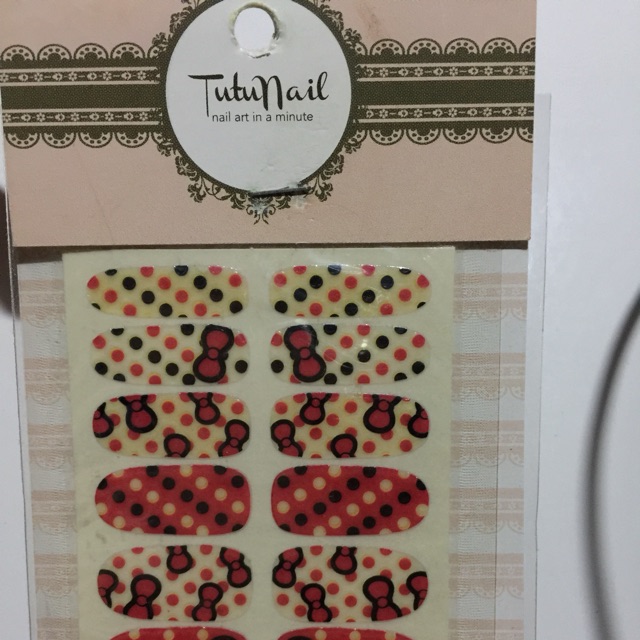 Jual Stiker kuku untuk mempercantik dan mencegah kita menggigit kuku ...