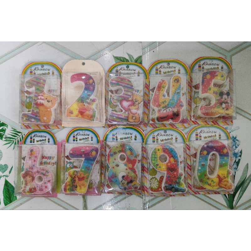 Jual Lilin Angka Karakter, Lilin Ulang Tahun, Lilin Karakter | Shopee ...