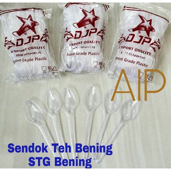 Jual Terbaru Sendok Teh bening Sendok pudding Ice cream Jagung manis ...