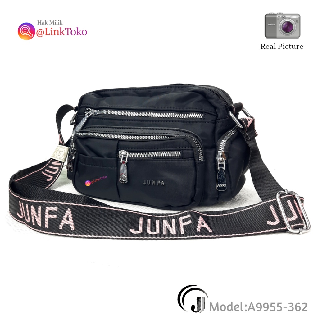 Jual Tas Wanita Junfa Ori Import Parasut Tebal A9955-362# | Shopee Indonesia