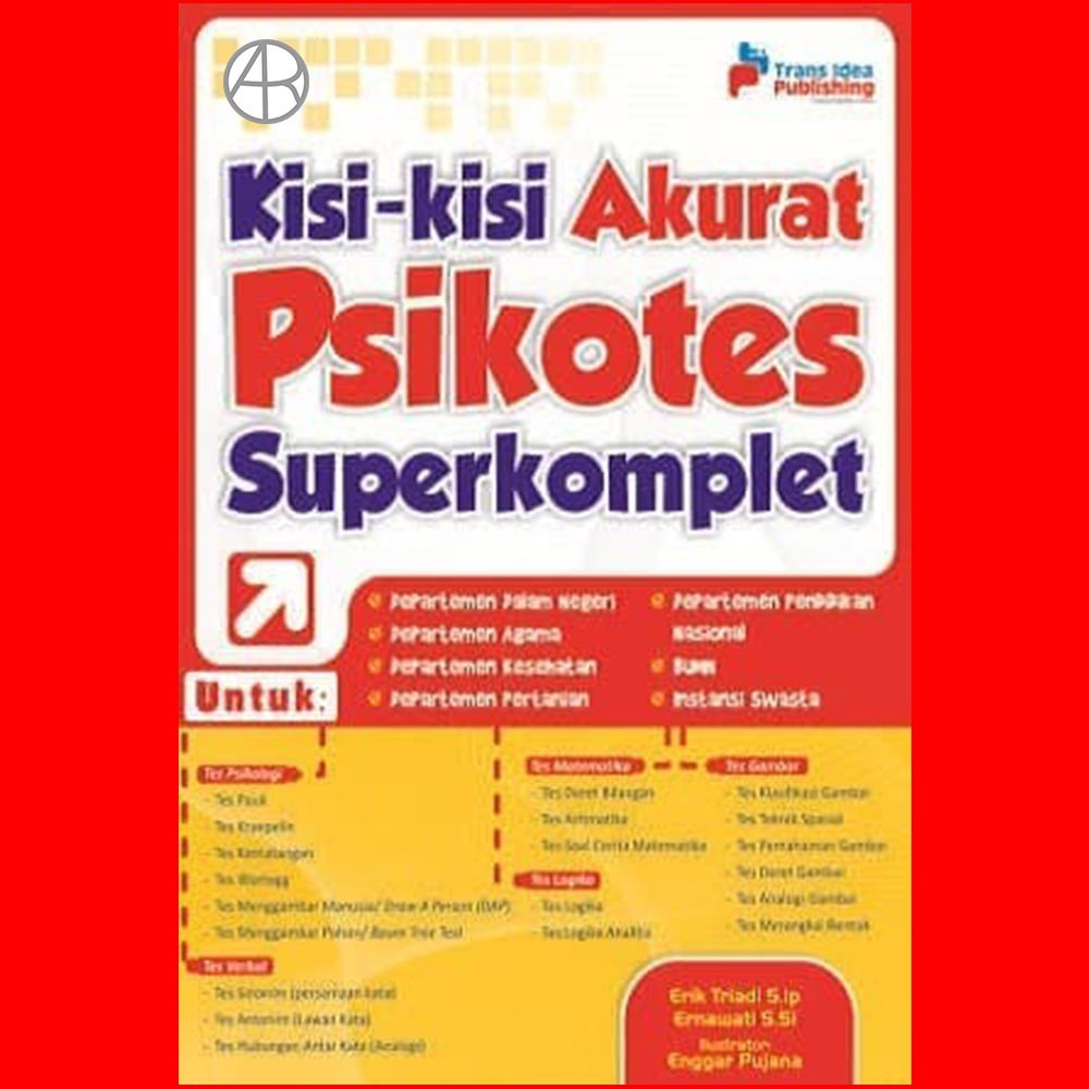 Jual Buku Kisi-kisi Akurat Psikotest Superkomplet - Erik Triadi dkk ...