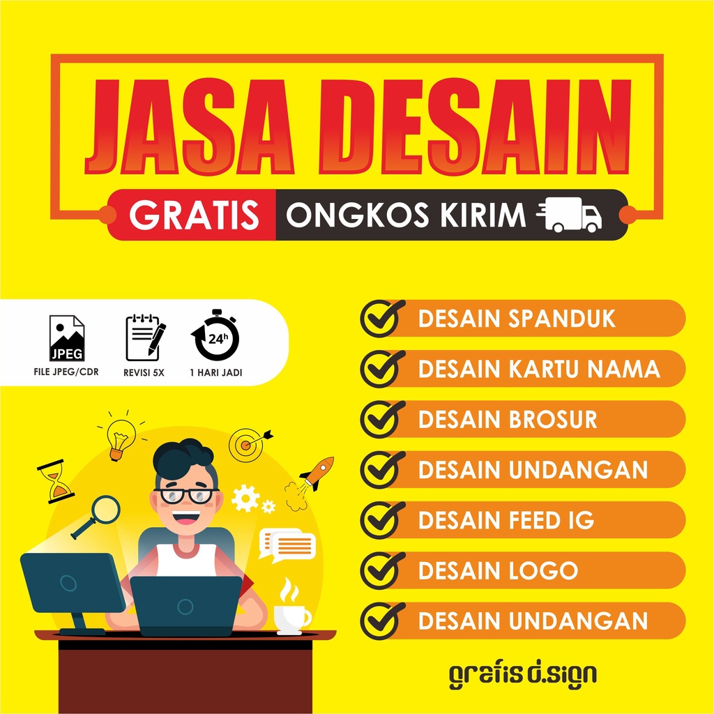 Jual JASA DESAIN SPANDUK, STANDING BANNER, SERTIFIKAT, BROSUR, FLYER ...