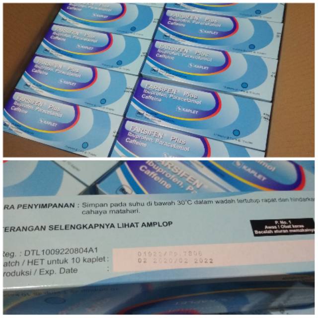 Jual Farsifen plus per box | Shopee Indonesia